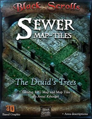 Sewer Map-Tiles – Black Scrolls Games