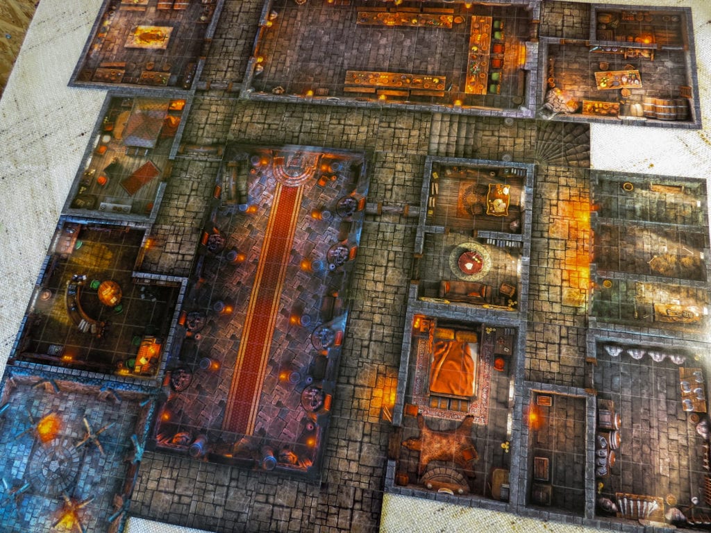 Castle Modular Map-Tiles – Black Scrolls Games