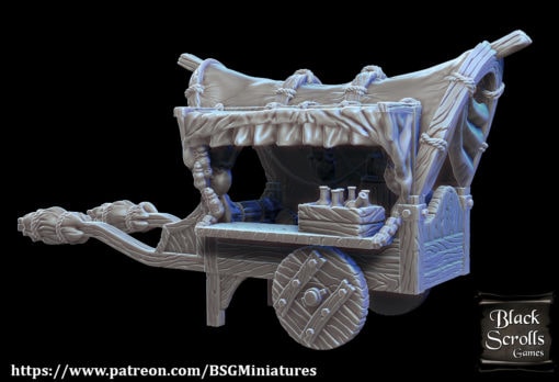 Merchant Wagon – Black Scrolls Games